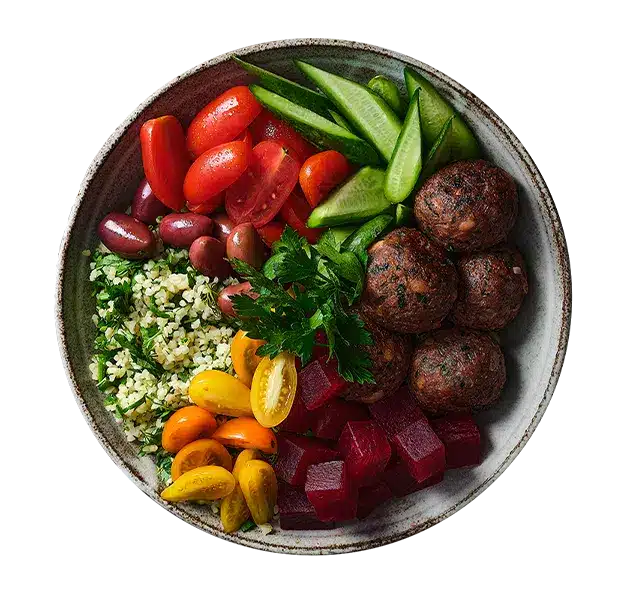 Redefine Meat Recept | Beef Mince | Vegetarische Poke Bowl